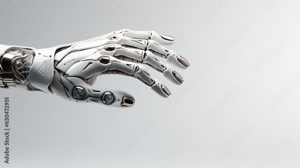 An AI-generated image of a robot arm demonstrates the power of neural ...