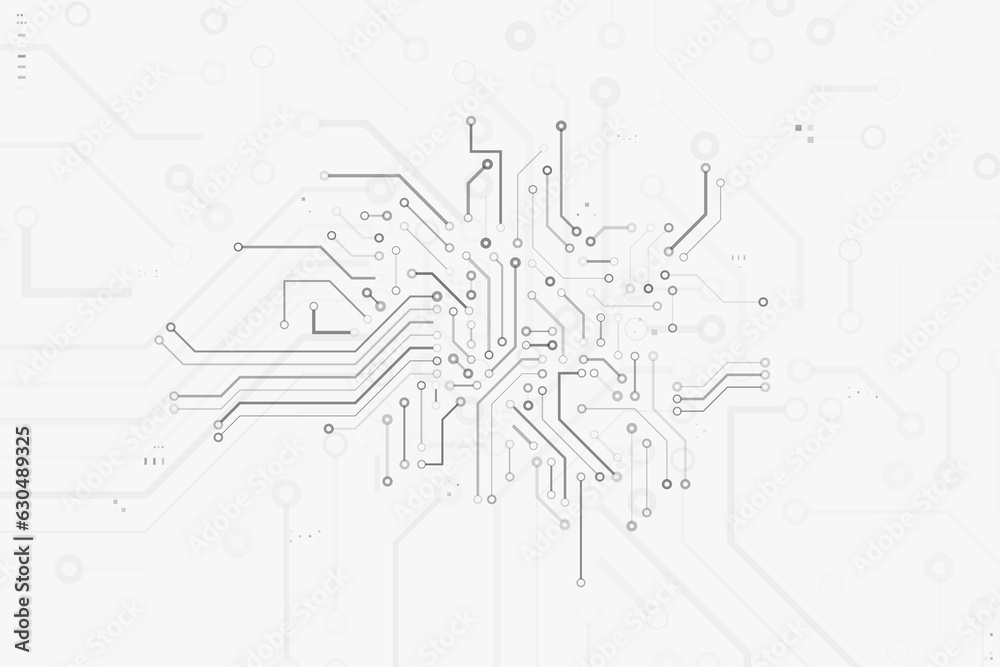 Computer circuit board texture. Technology pattern. Abstract ...