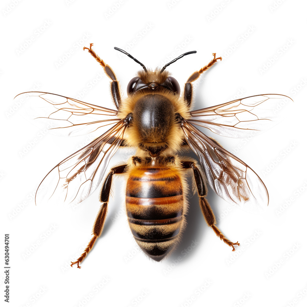honey bee topview isolated on transparent background cutout made with ... honey bee topview isolated on transparent background cutout made with ...