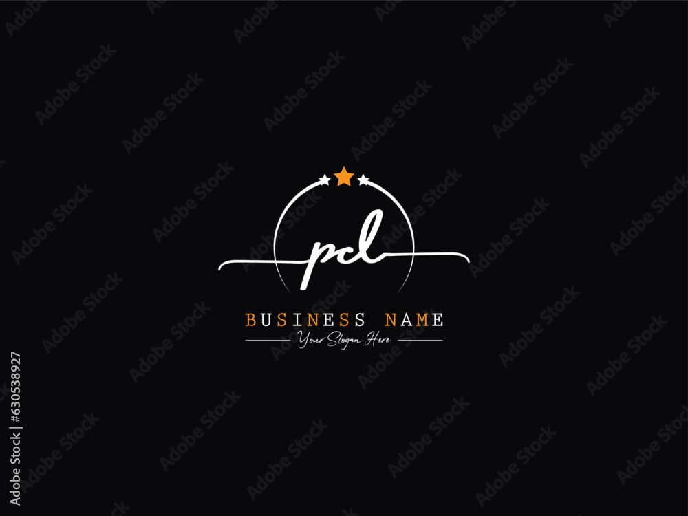 Calligraphy PD Modern Signature Logo, Initial pd d p Logo Letter Vector ...