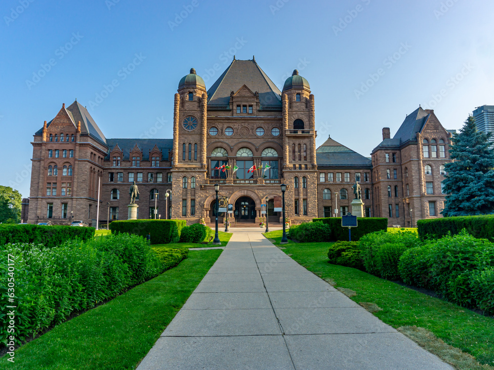 The Ontario Legislative Assembly Building, located in Toronto, Canada ...