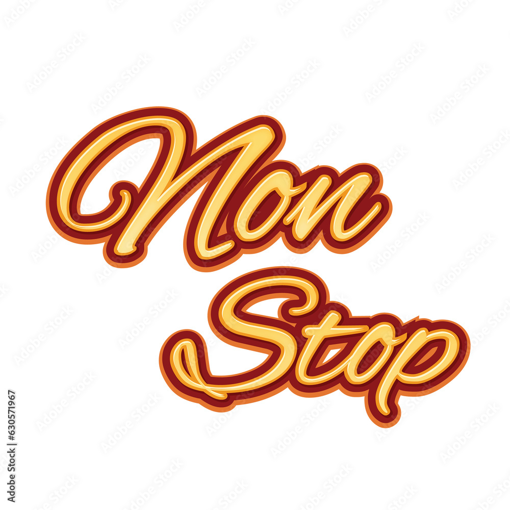 Digital png illustration of non stop text on transparent background ... Digital png illustration of non stop text on transparent background ...
