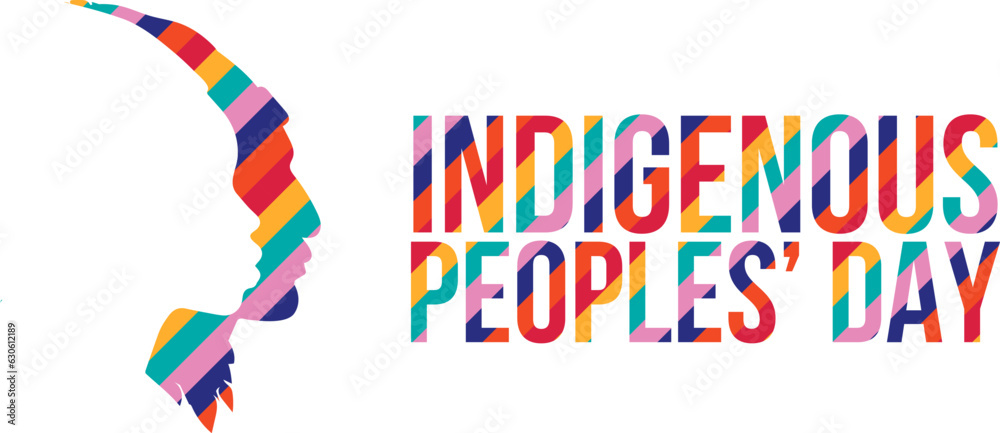 Indigenous Peoples Day. Indigenous People background,poster banner ...