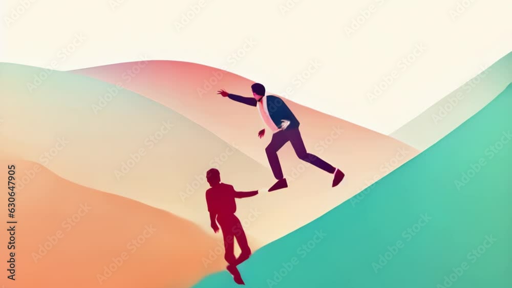 An Ilration Of A Person Jumping Up And Down In Anticipation With A an-ilration-of-a-person-jumping-up-and-down-in-anticipation-with-a