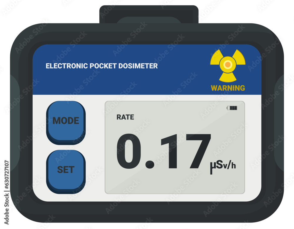 Medical equipment, electronic pocket dosimeter digital X-ray and gamma ...