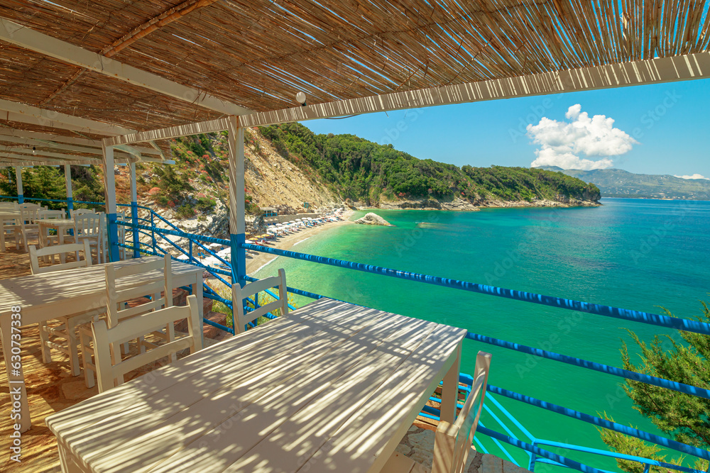 Pulebardha beach offers a stunning aerial perspective. Situated near ...