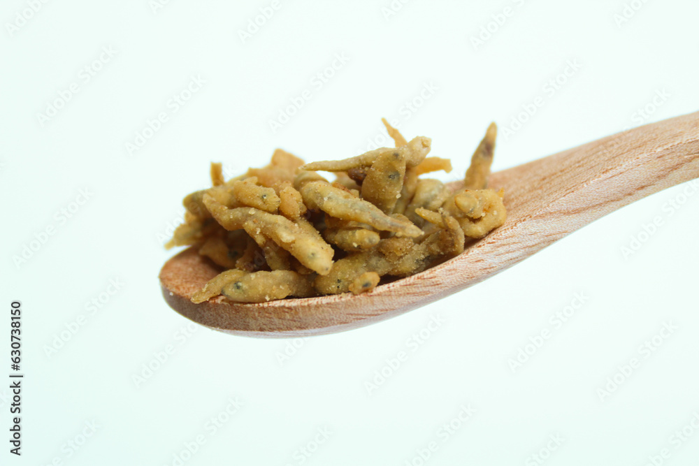 Teri crispy, is whitebait or baby anchovy fish or teri nasi in ...