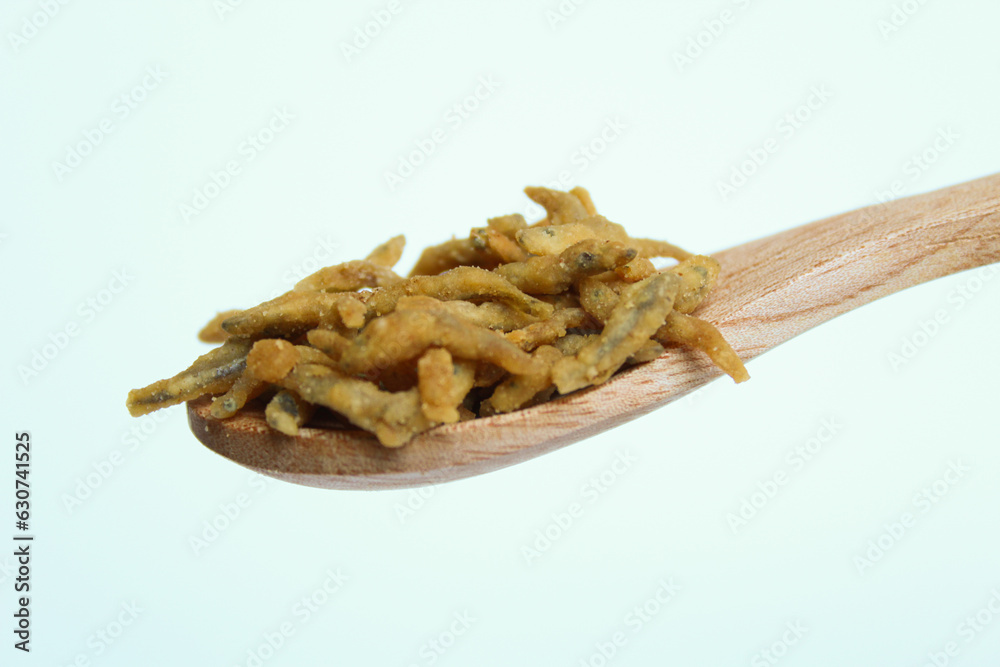 Teri crispy, is whitebait or baby anchovy fish or teri nasi in ...