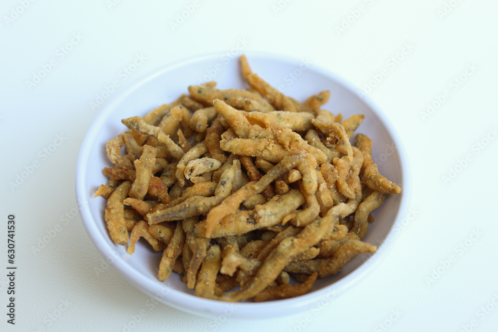 Teri crispy, is whitebait or baby anchovy fish or teri nasi in ...
