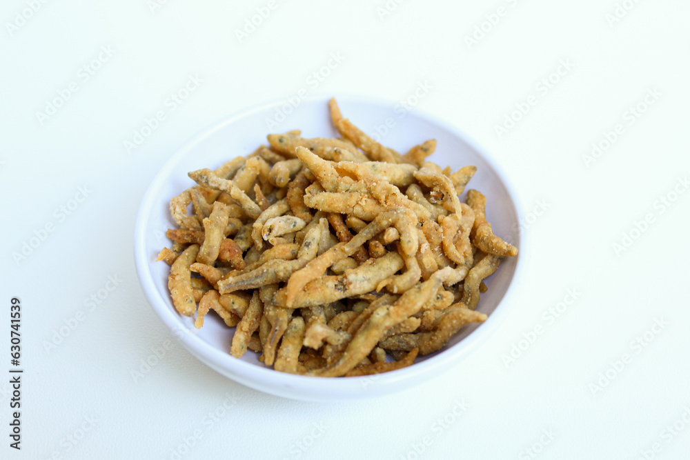 Teri crispy, is whitebait or baby anchovy fish or teri nasi in ...