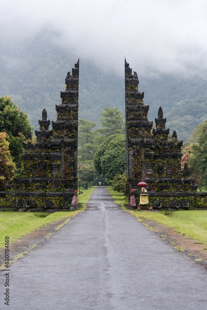 Experience the allure of Handara Gate, a magnificent Balinese gateway ...
