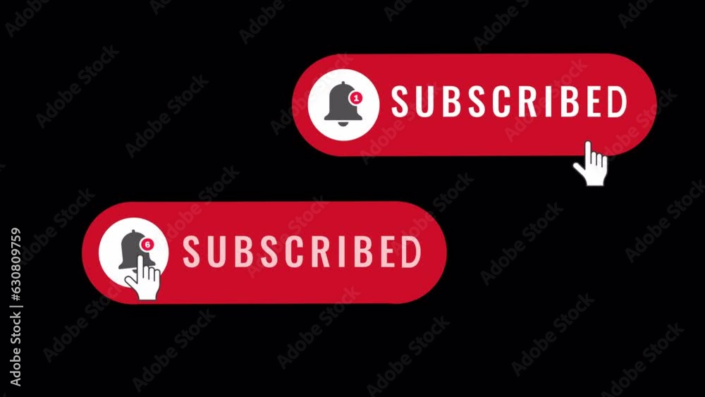 Click to subscribe. Click repeatedly on subscribe button. Transparent ...