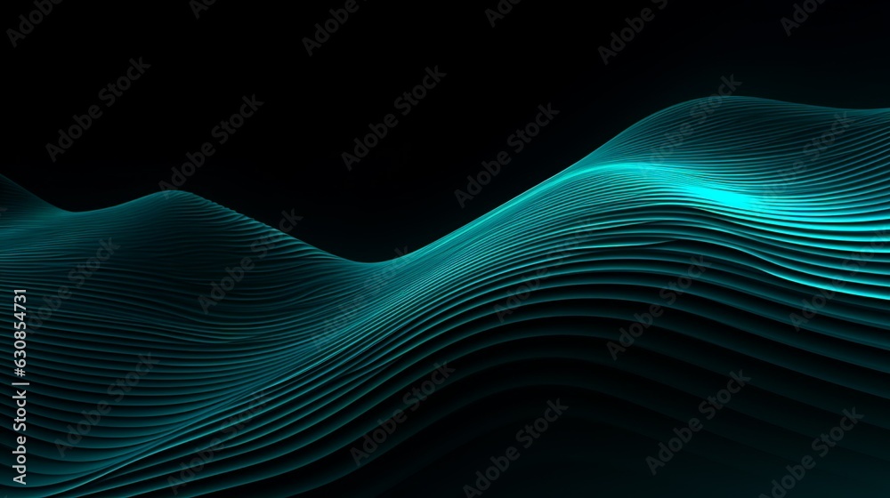 Digital cyberpunk electric waves texture background for cybersecurity ...