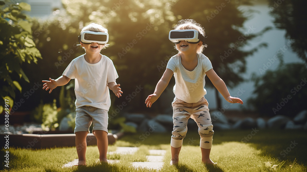 Future virtual reality learning process for children in a kindergarten ...