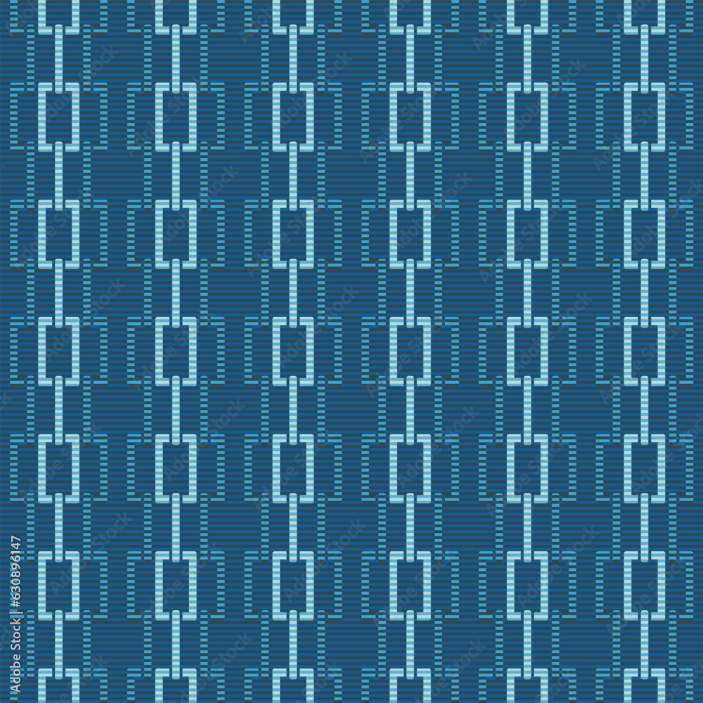 Colorful stylized chain seamless background texture. Vector ...
