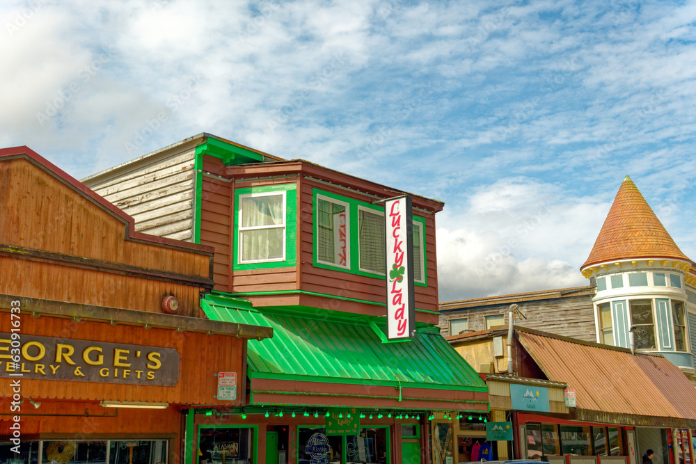 Lucky Lady in Juneau, Alaska Stock Photo | Adobe Stock