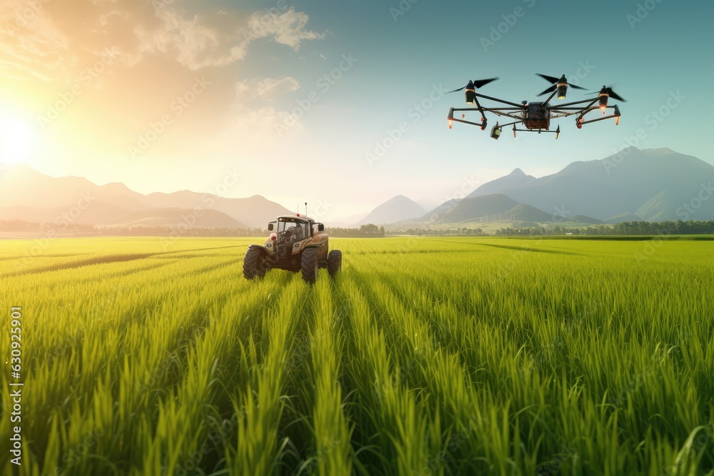 Smart Farming aerial smart agriculture drone, data driven farming ...