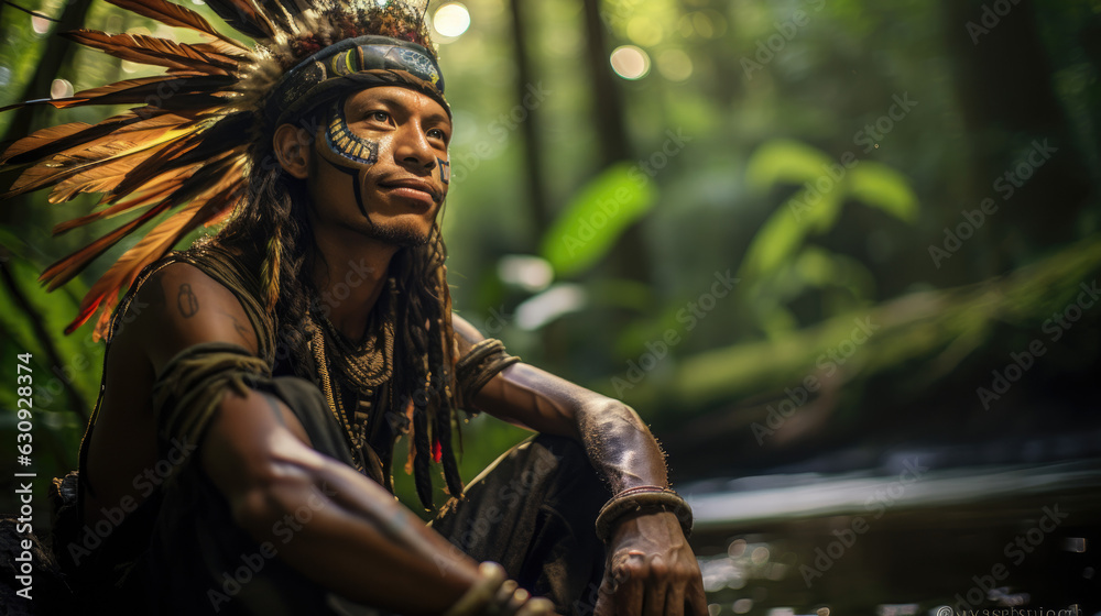 Journey with the Forest Guardian. Serene Exploration of the Amazon ...