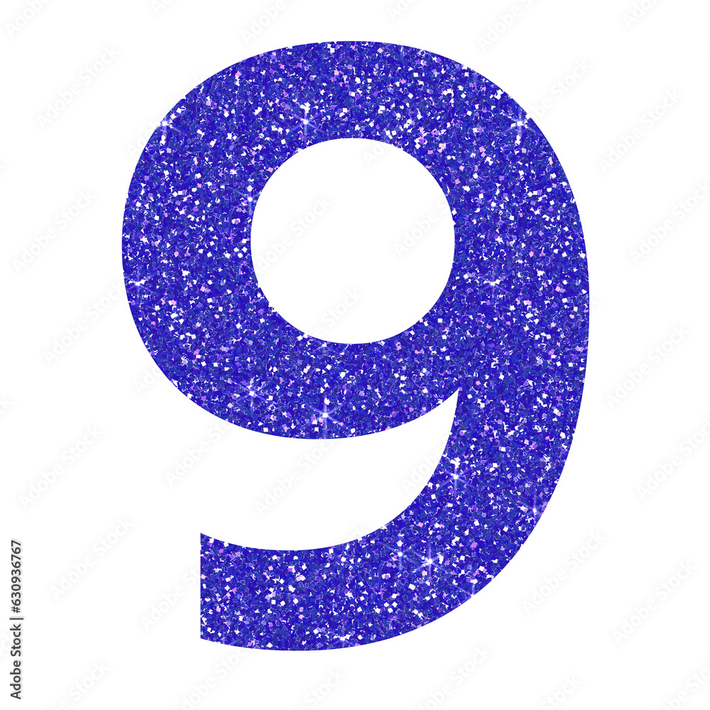 Dark blue glitter number nine in transparent background.Number 9 icon ... Dark blue glitter number nine in transparent background.Number 9 icon ...