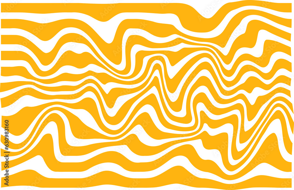 Y2k retro groovy wavy background. Abstract wavy poster design. Trendy ...