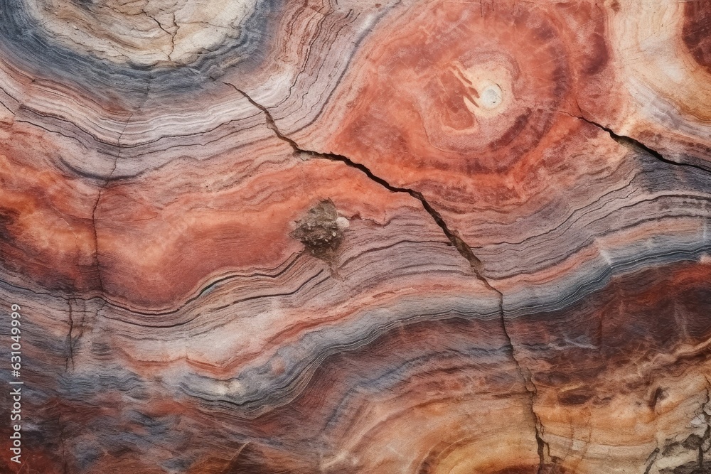 Petrified wood texture background, fossilized and ancient wood grains ...