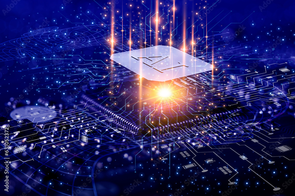 Artificial Intelligence program is installed into the micro shift, AI ...