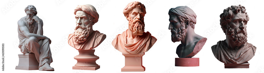Modern Thinking Man, Greek Stoic Philosopher Statues, Modern ...