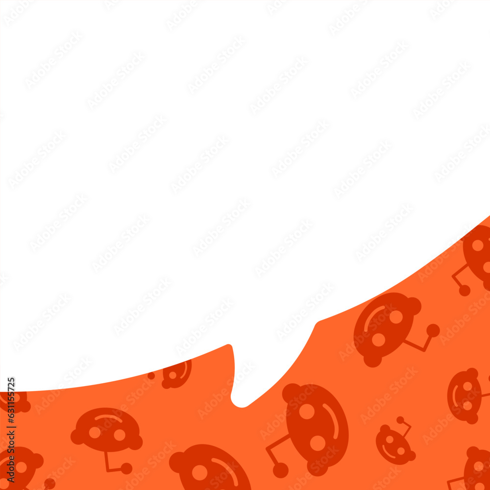 Lombok, Indonesia - July 17, 2023: Speech bubble background with reddit ...