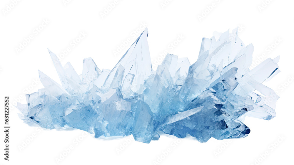 combining frosted white and icy blue in an abstract futuristic texture ...