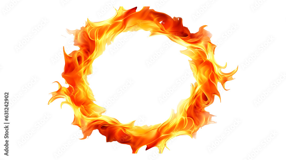 Realistic round fire flame transparent background. Round fire flame png ...