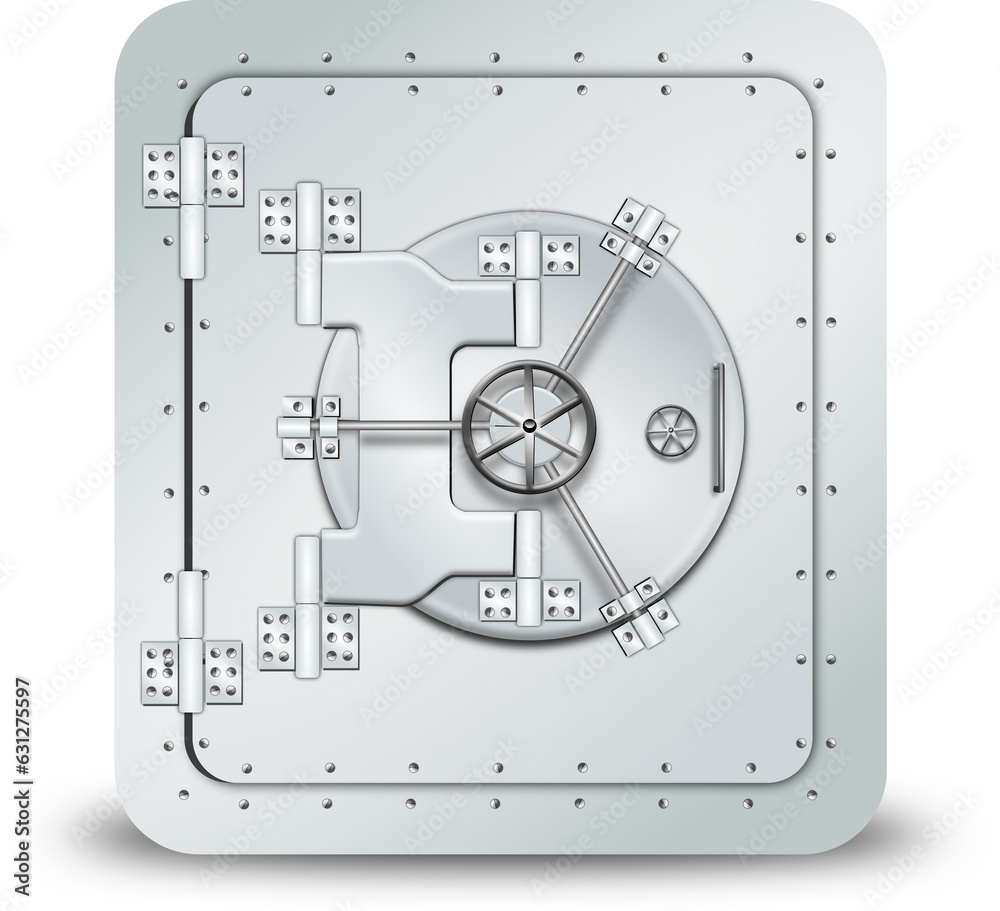 Icon of a safe door on a transparent background in PNG format Stock ...