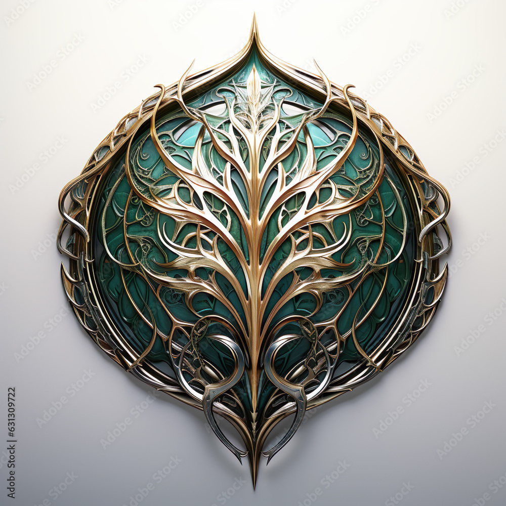 Photo & Art Print Epic High Fantasy Norse mythology Viking themed logo ...