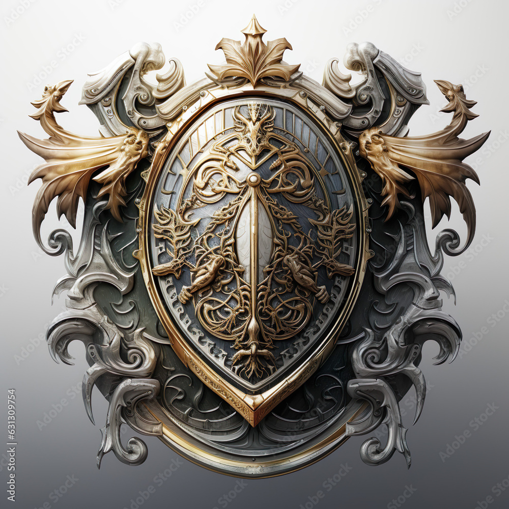 Photo & Art Print Epic High Fantasy Norse mythology Viking themed logo ...