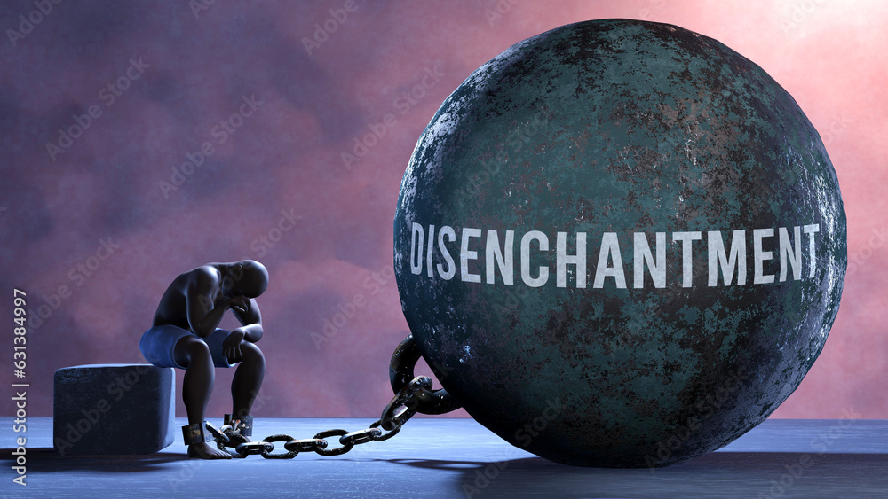 Disenchantment - a metaphor showing human struggle with Disenchantment ...