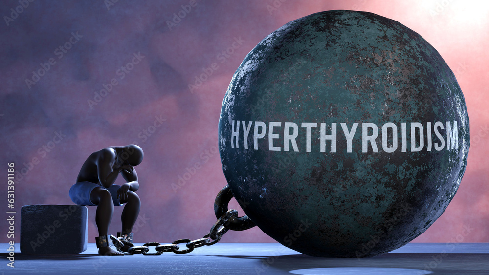 Hyperthyroidism - a metaphor showing human struggle with ...