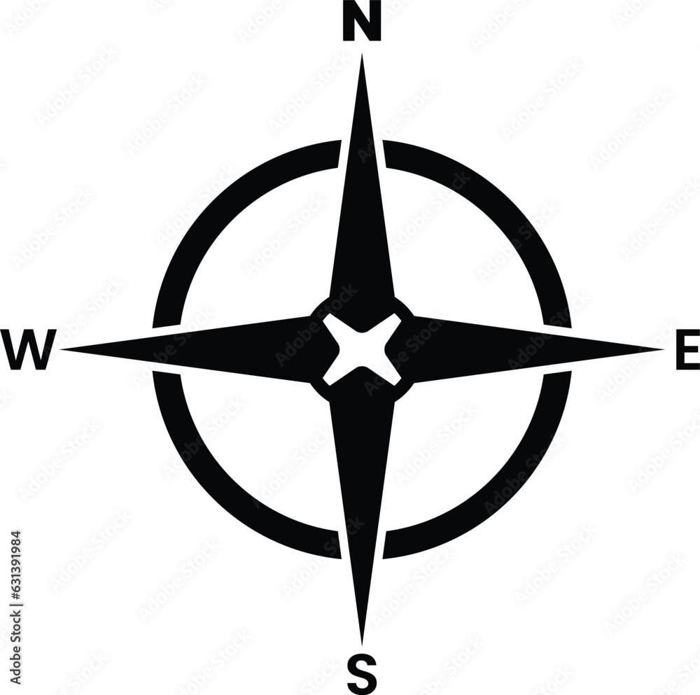 Compass png transparent. simple compas icon. Compas icon vector ...