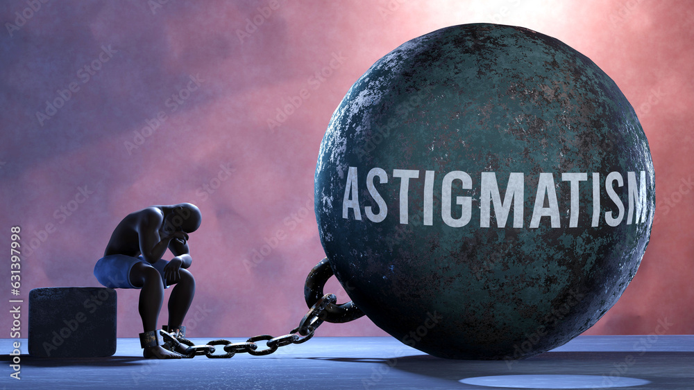Astigmatism - a metaphor showing human struggle with Astigmatism ...