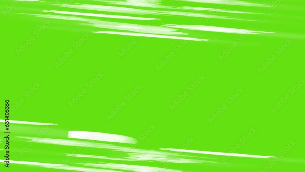 Anime speed line background animation on green screen. Radial Comic ...