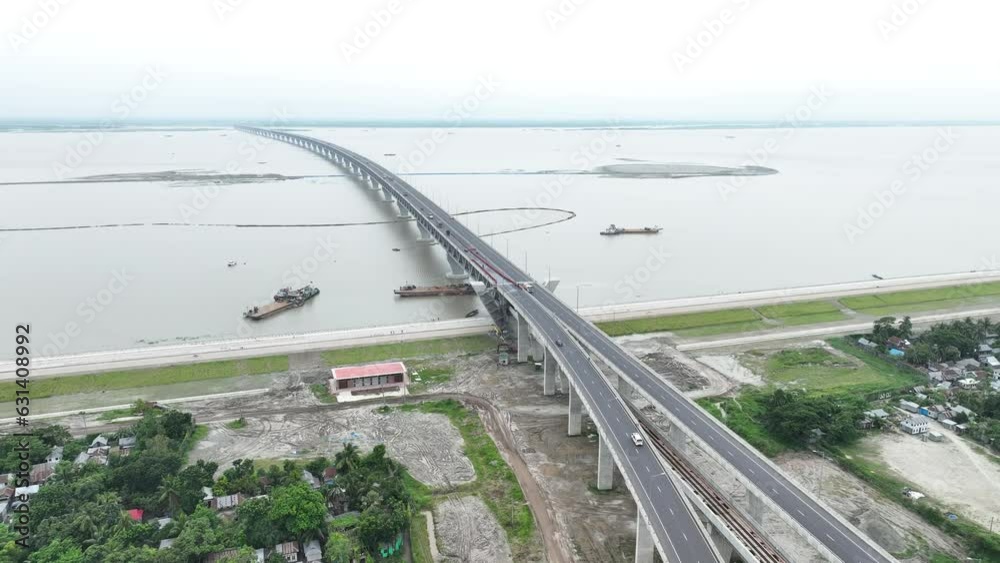 The Padma Multipurpose Bridge, commonly known as the Padma Bridge, is a ...
