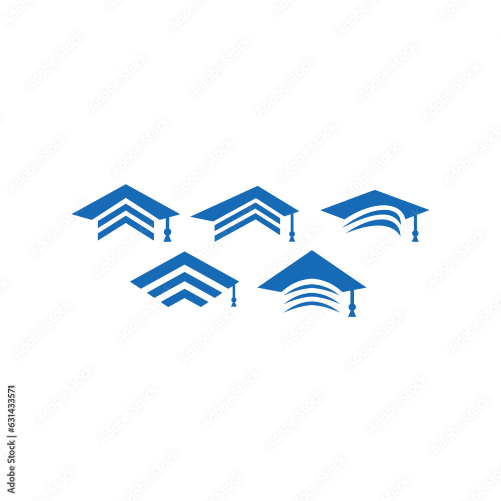 collection of toga hat logo, editable and resizable EPS 10. Stock ...
