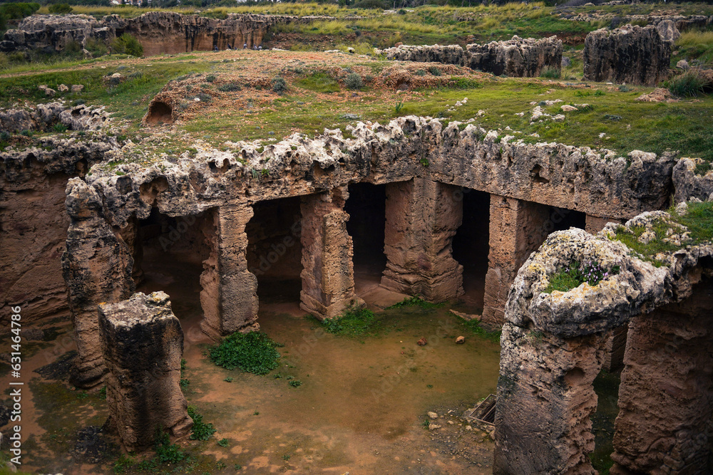 Ancient catacombs in Cyprus Stock Photo | Adobe Stock