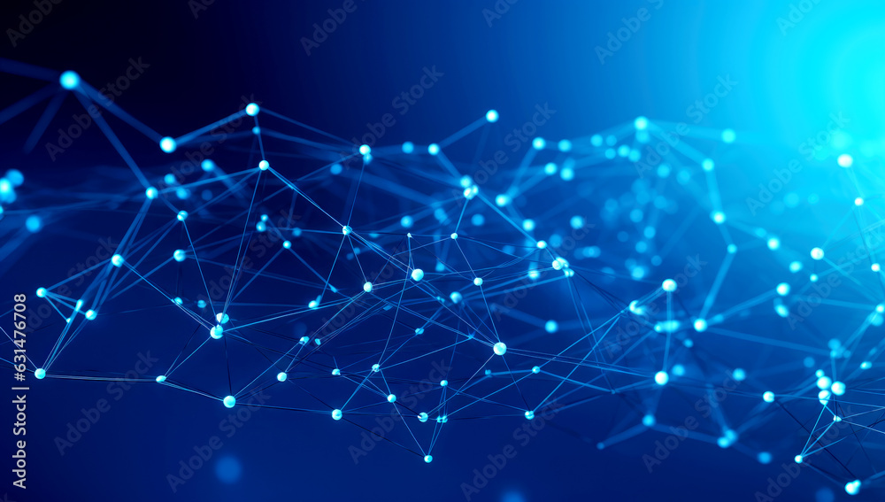 Linking entities. Networking, social media, SNS, internet communication ...