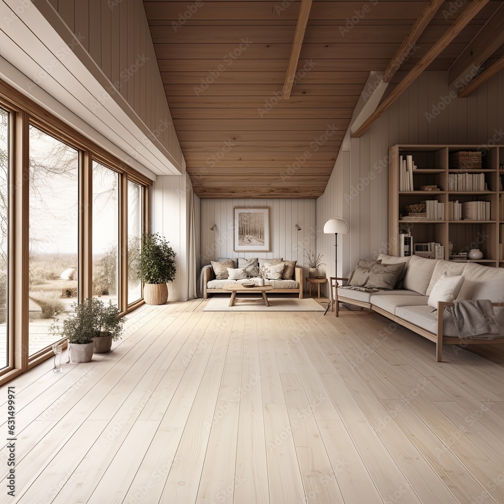 minimal interior living room natural earth tone white and beige colour ...