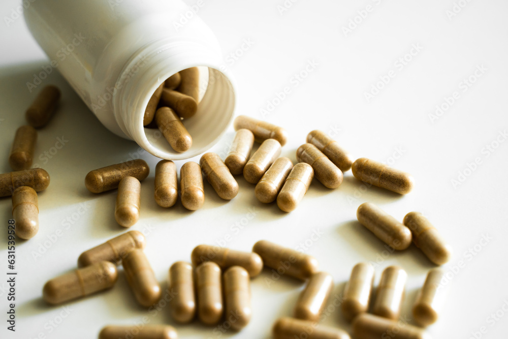 Iron supplement pills. Iron is used to treat anemia due to iron ...