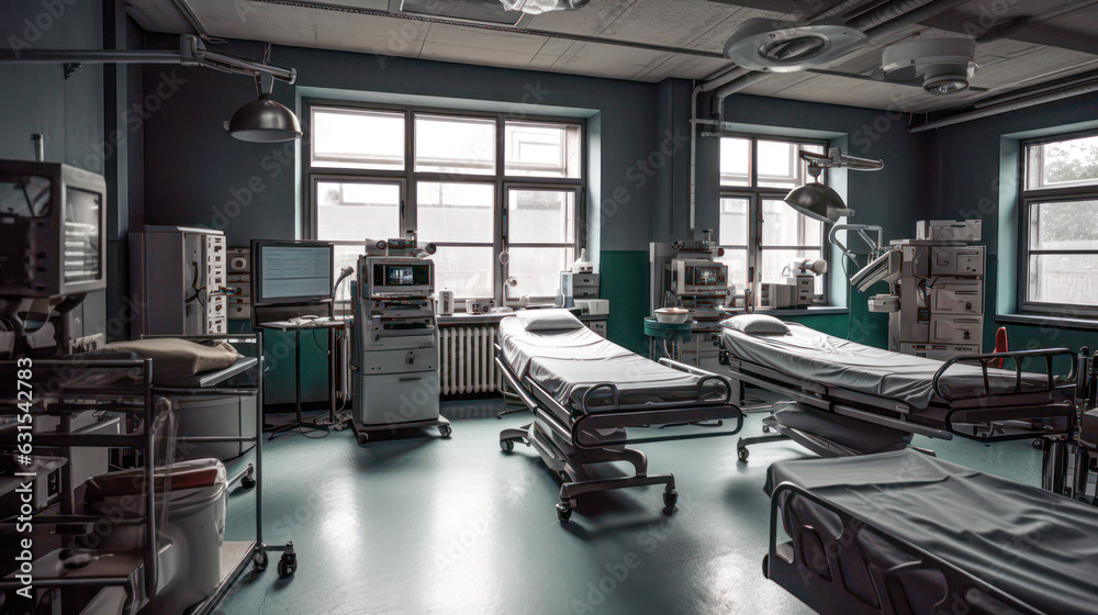 Hospital Notaufnahme (emergency room) Stock Photo | Adobe Stock