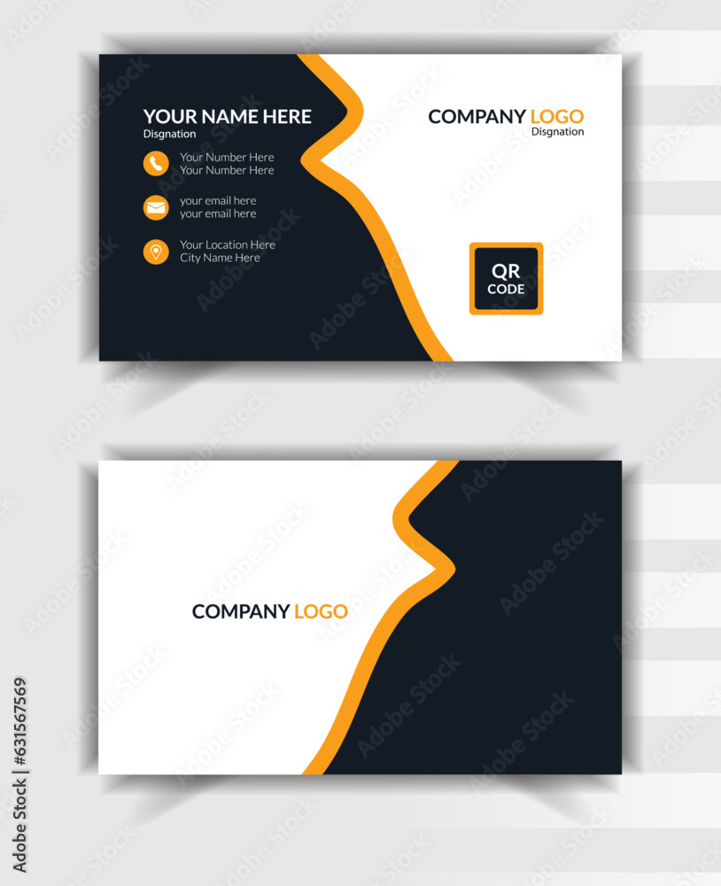 Modern Profession business Card Design template vector busiess card ...