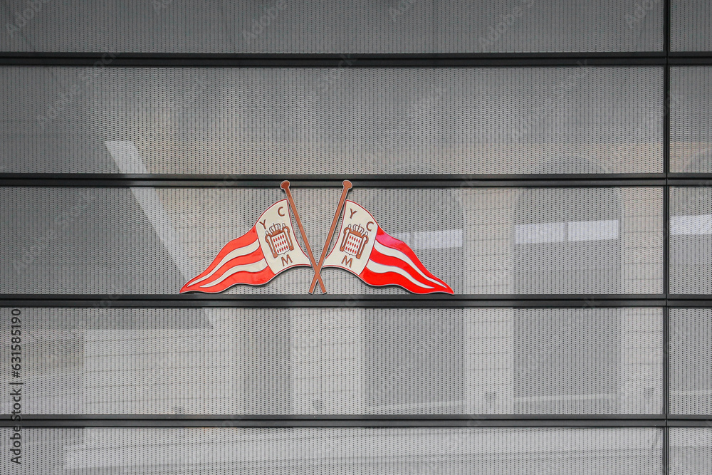 Logo of Yacht Club de Monaco Stock Photo | Adobe Stock