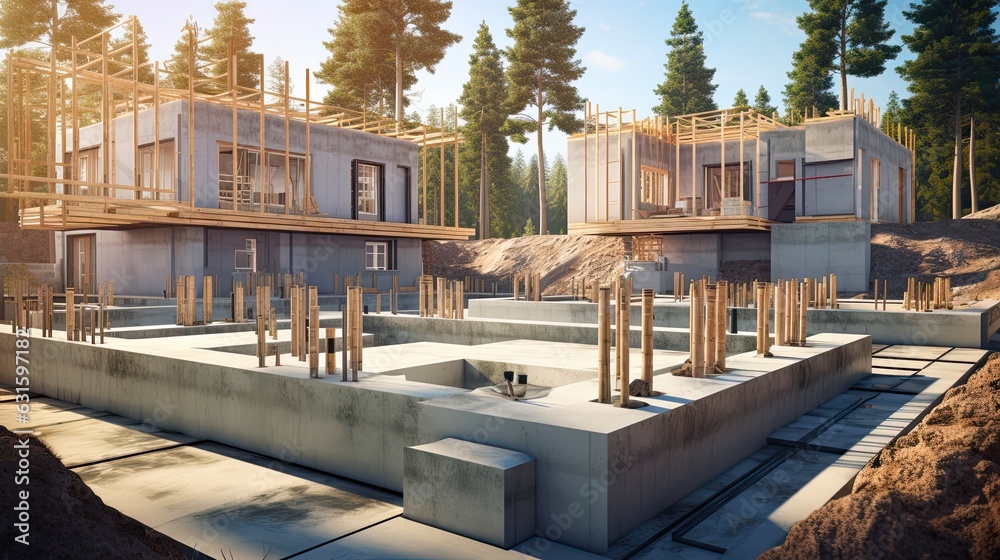 Foto de Building the Base: Architecture and Construction of Footed New ...