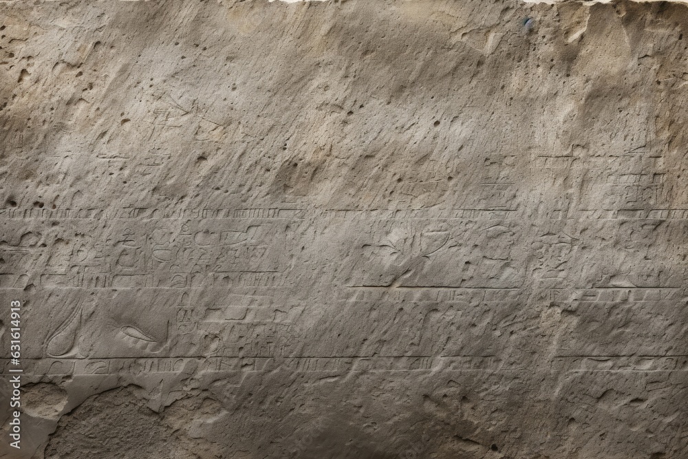 Enigmatic hieroglyphic stele texture background, mysterious and ...
