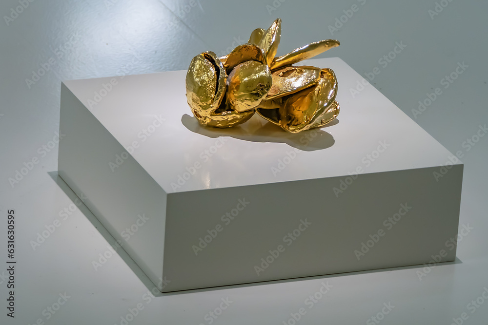 Interior of Stedelijk Museum. “General Idea” exhibition - work of ...